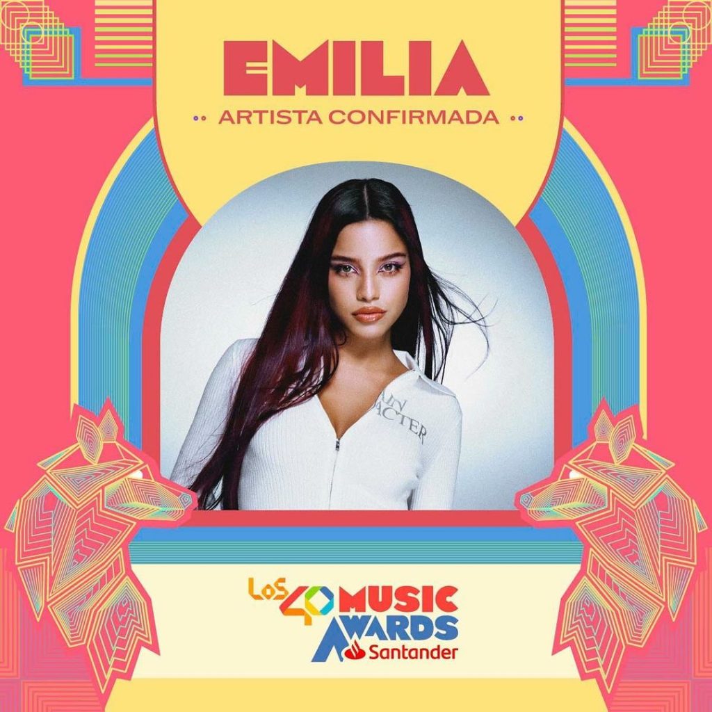 Emilia, Confirmed Artist for LOS40 Music Awards Santander 2023 - los40.us